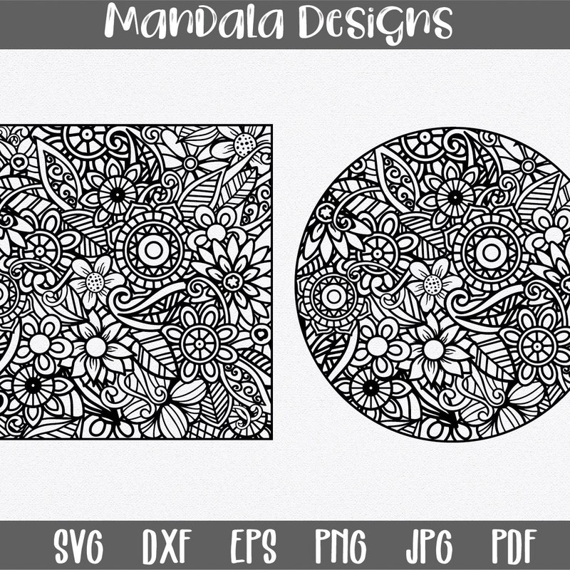 Round Svg Files - Etsy