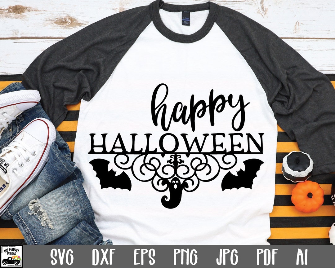 Happy Halloween SVG Cut File - Halloween SVG - Clip Art - Printable Art ...