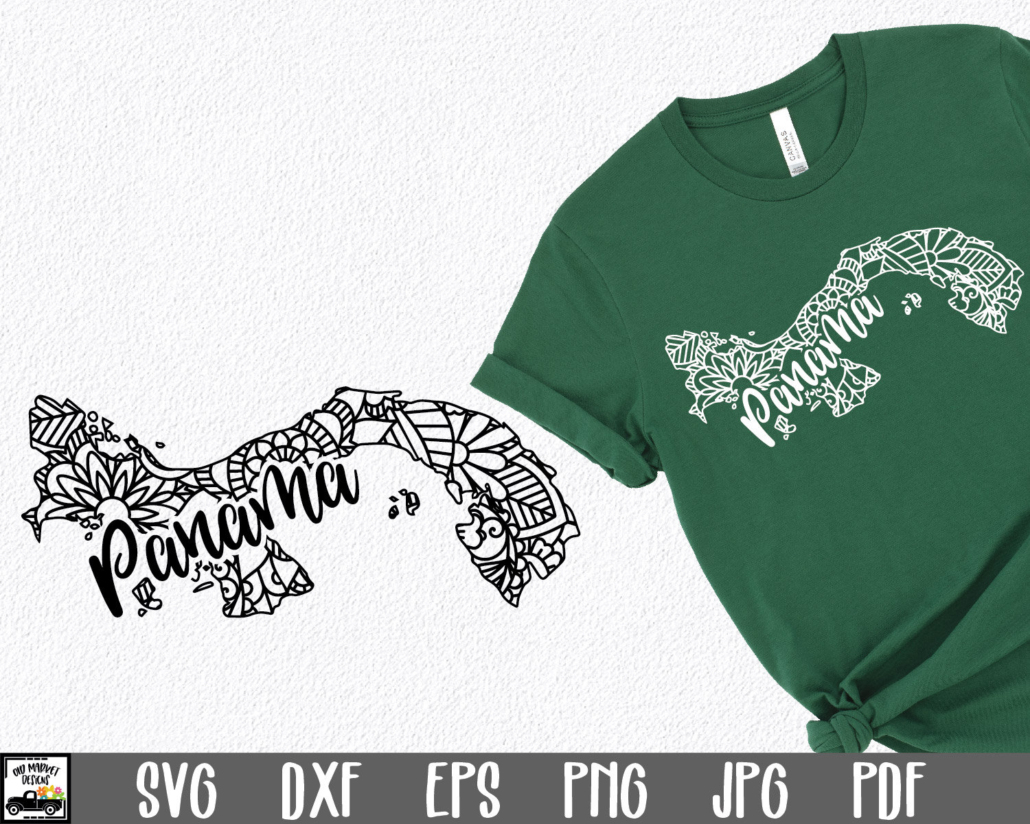Panama SVG File Panama Mandala SVG Cut File Mandala Clip - Etsy Canada