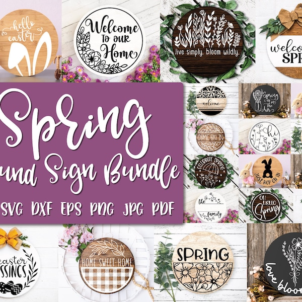 Spring Signs - Etsy