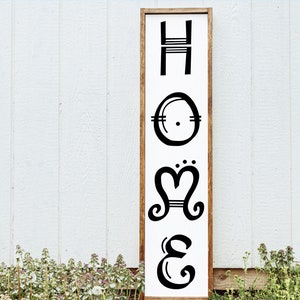 Vertical Home SVG Bundle - 30 Home Sign SVG Files - Home Bundle ...