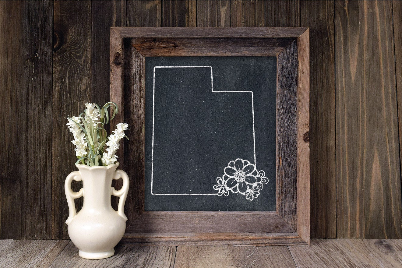 50 States SVG Bundle State Svg File US States Floral - Etsy