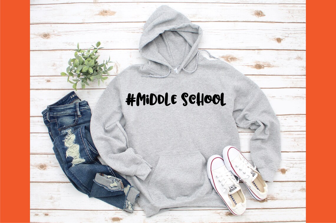 Middle School SVG Cut File Back to School SVG Clip Art | Etsy