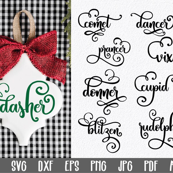 Fancy Reindeer - Etsy