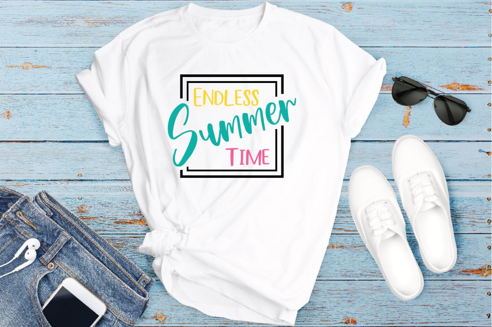 Endless Summer Time SVG Cut File Summer SVG Clip Art | Etsy