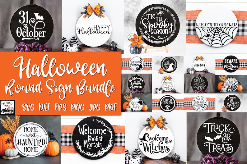The Ultimate Round Sign SVG Bundle With Over 270 Designs 12 - Etsy