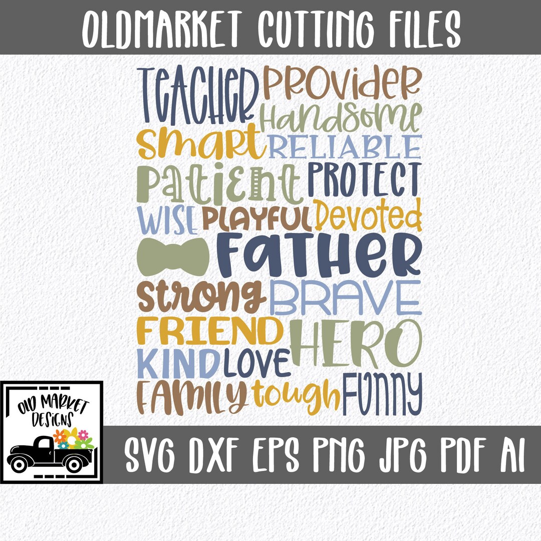 Father's Day Subway Art SVG Cut File - Fathers Day SVG - Clip Art ...