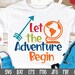 Let the Adventure Begin SVG Cut File - School SVG - Clip Art ...