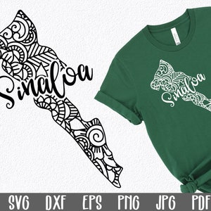 Sinaloa SVG File - Sinaloa Mexico Mandala Design - Mandala Clip Art ...