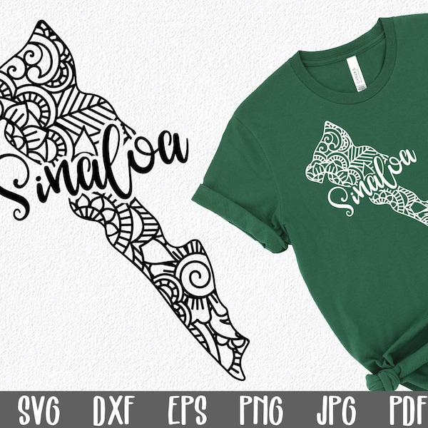 Sinaloa Svg - Etsy