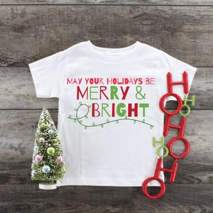 May Your Holidays Be Merry & Bright SVG Cut File - Christmas SVG File ...