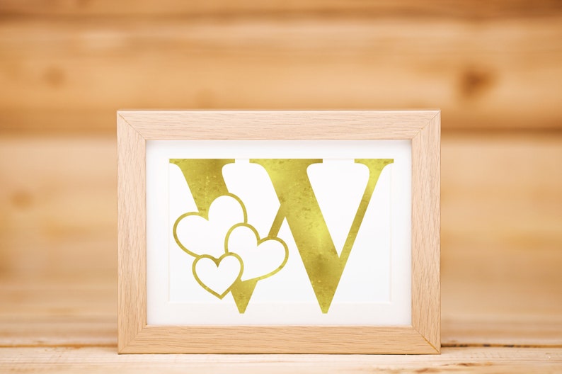 Heart Alphabet Letter A-Z SVG Cut Files Includes 26 Heart - Etsy