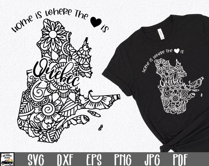 Quebec Svg, Quebec Flag Svg, Canada Svg, Canadian Svg, Province Svg Cut ...