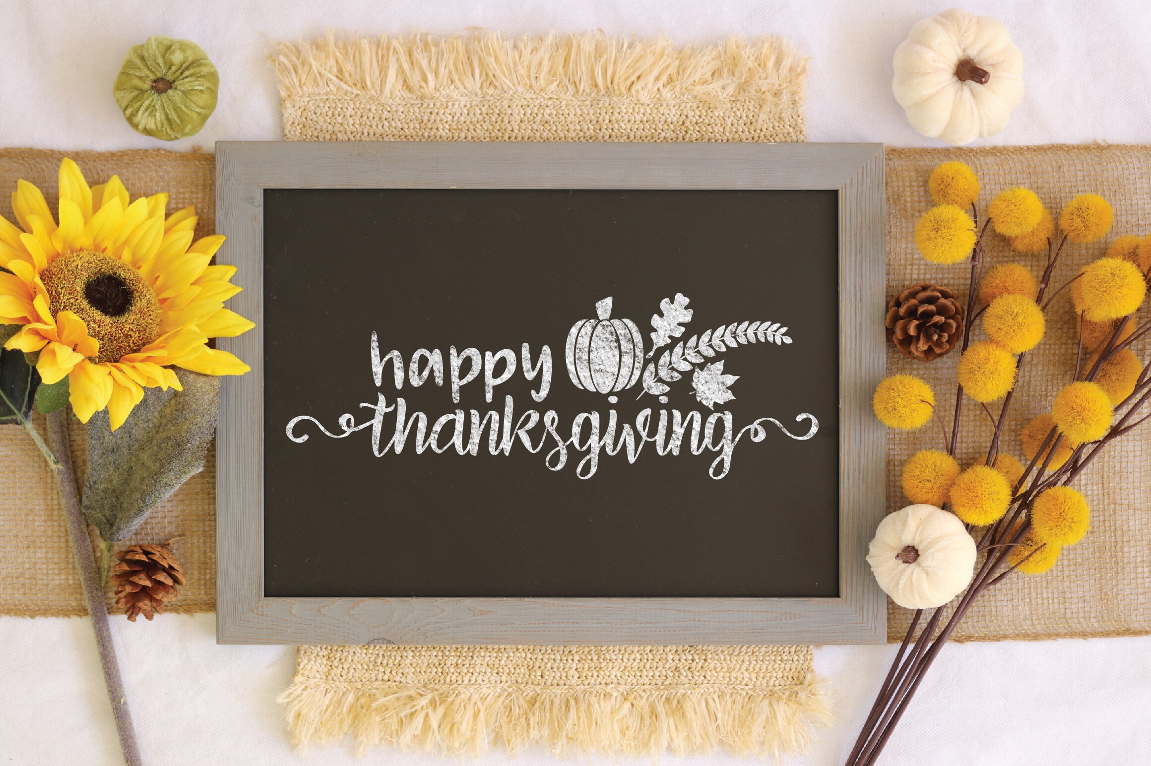 Happy Thanksgiving SVG Cut File Fall Farmhouse SVG Autumn | Etsy