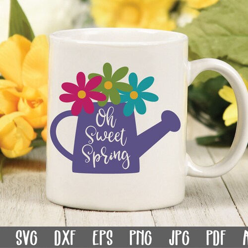 Spring SVG Cut File Commercial Use Printable Vector Clip - Etsy