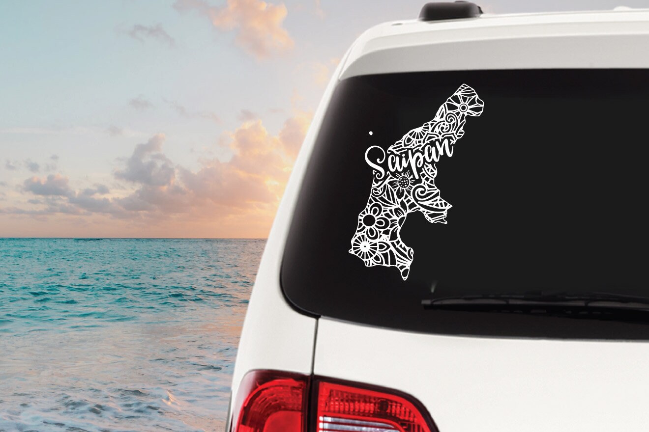 Saipan SVG File Saipan Mandala SVG Cut File Mandala Clip | Etsy