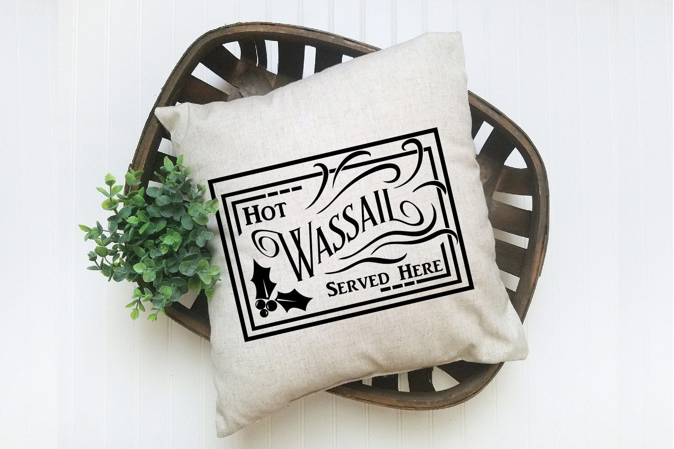 Christmas SVG Cut File - Hot Wassail SVG - Clip Art - Printable Art ...