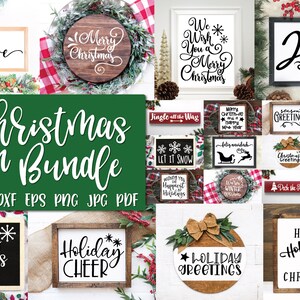 The Ultimate Christmas SVG Bundle With Over 300 Designs - 14 Different ...