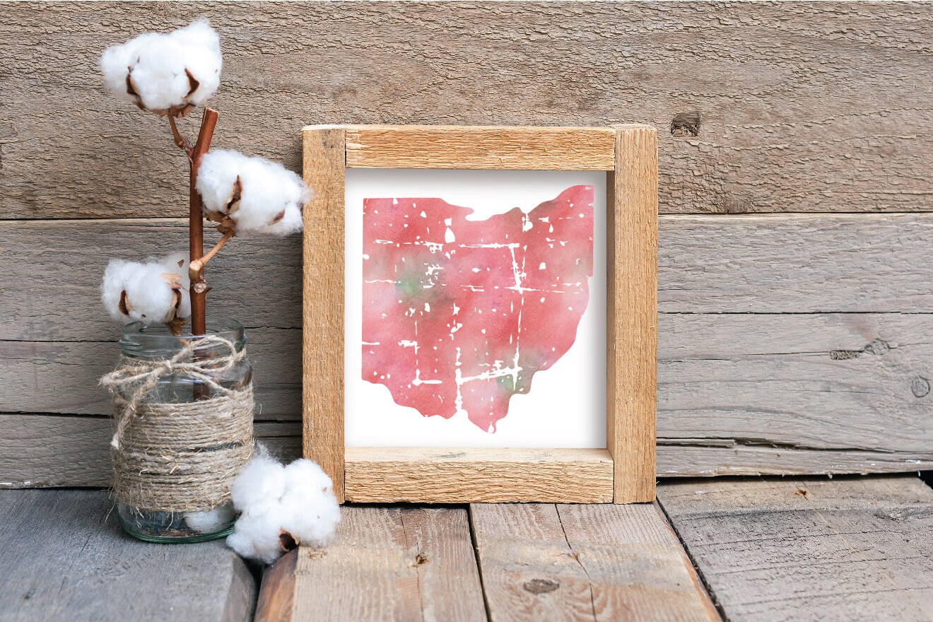 50 States SVG Bundle Distressed State SVG Cut Files Grunge | Etsy