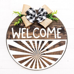 Door Hanger SVG Bundle - Round Sign Patterns - 60 SVG Designs - Round ...