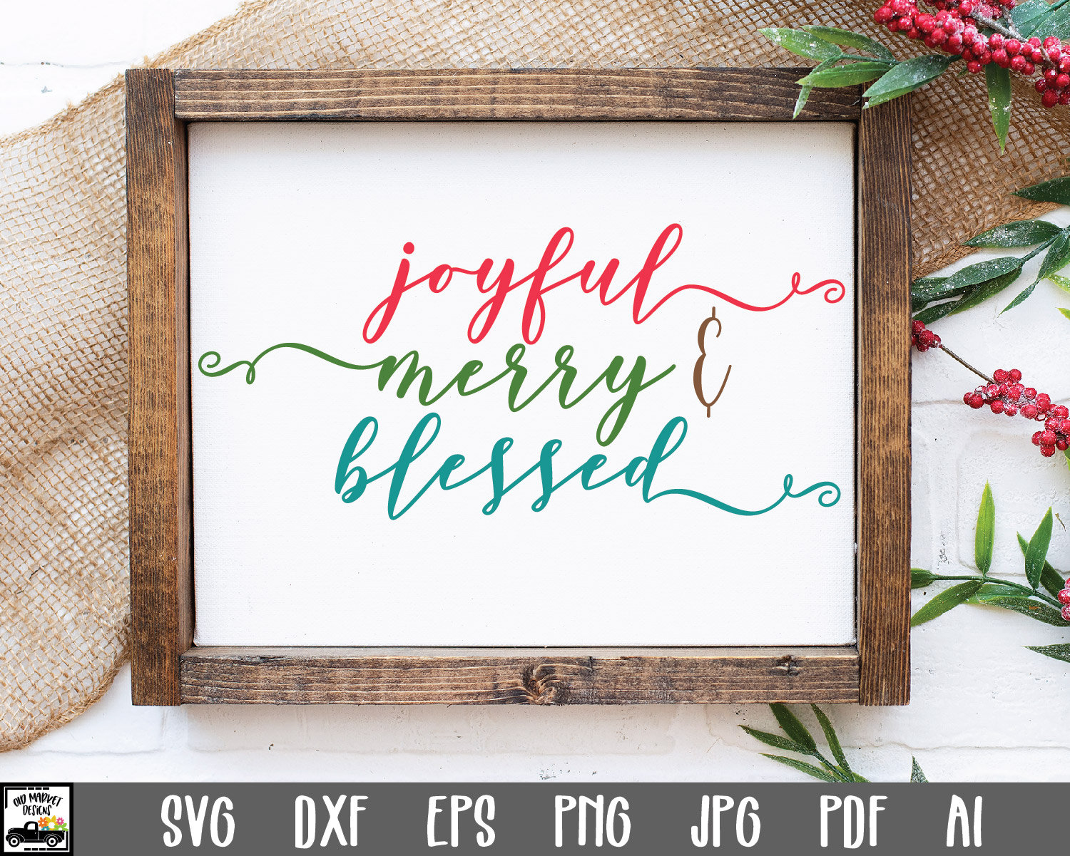 Blessed Christmas Clipart