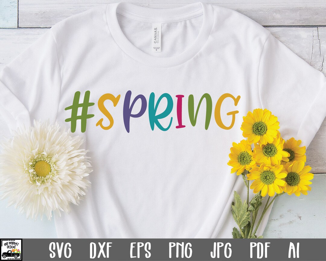 Spring SVG Cut File - Spring SVG File - Clip Art - Printable Art Print ...