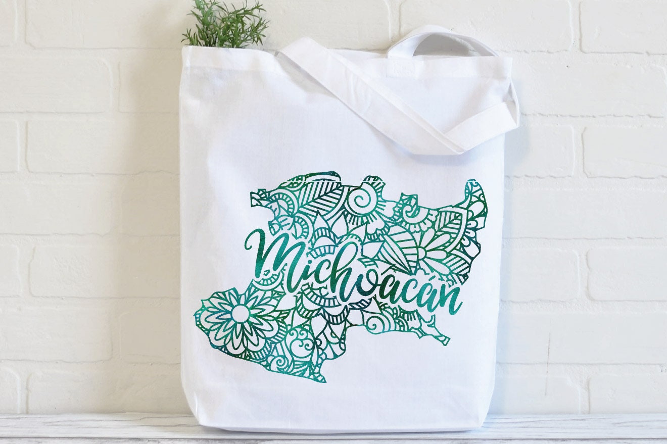 Michoacán SVG File Michoacán Mexico Mandala Design Mandala | Etsy