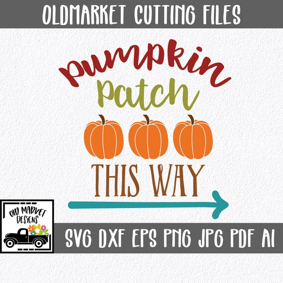 Pumpkin Patch SVG Cut file Fall SVG Autumn Clip Art | Etsy