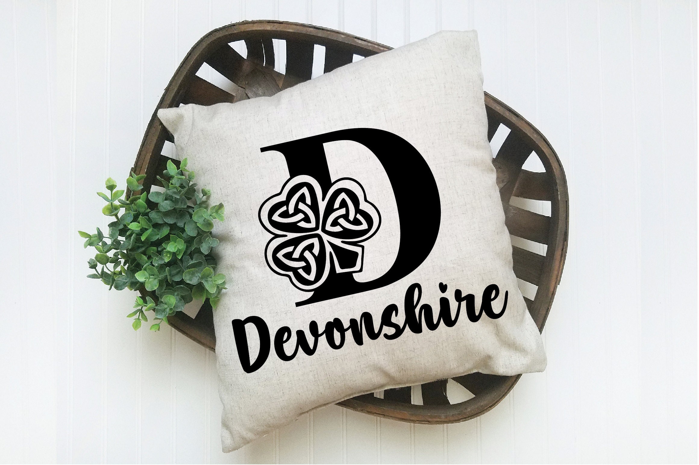 Shamrock Alphabet Letter A-Z SVG Cut Files - Includes 26 St Patricks ...