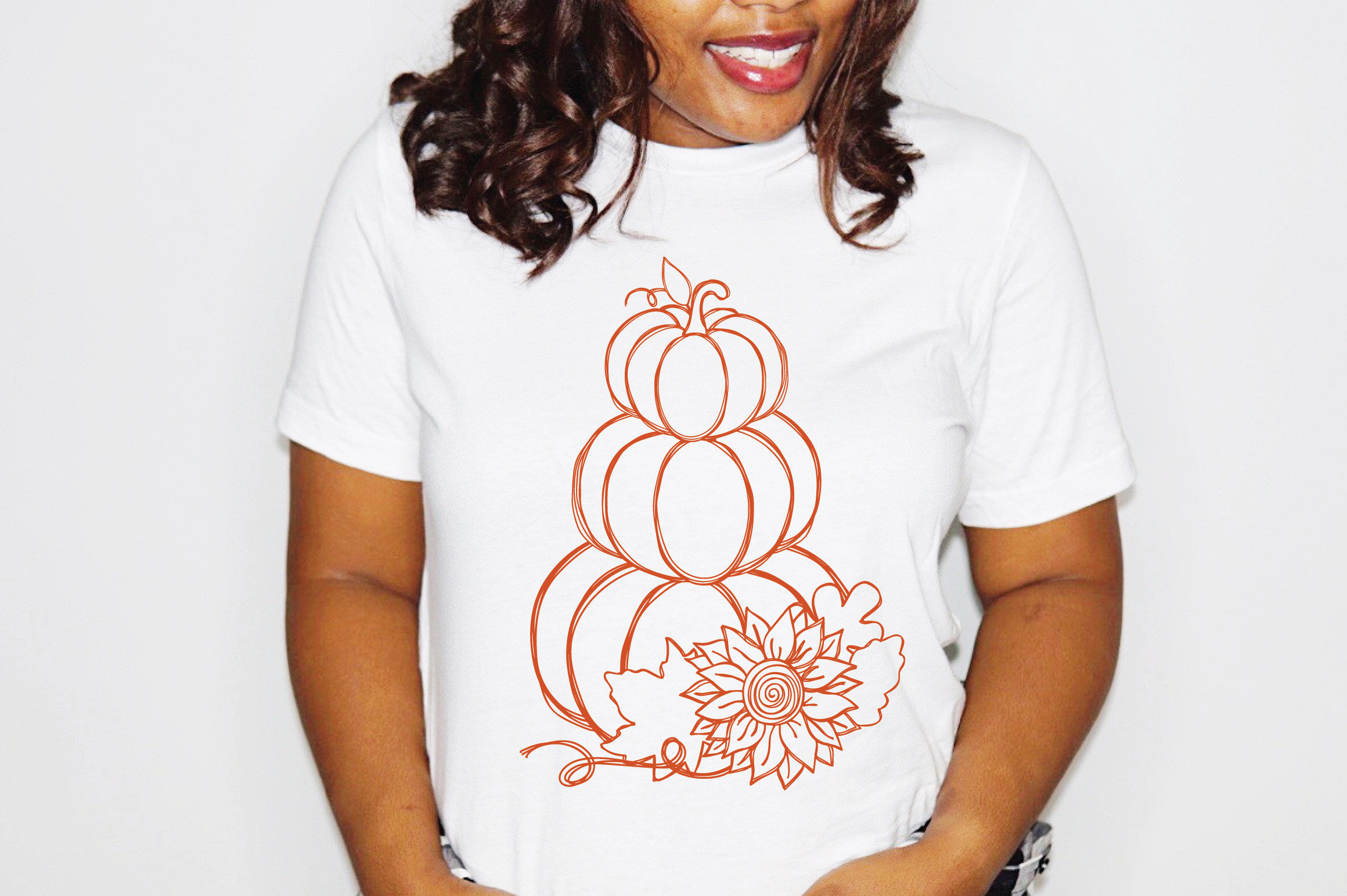 Stacked Pumpkin SVG Cut File Fall SVG Autumn Clip Art | Etsy