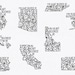 50 States SVG Bundle - US State SVG Cut Files - Art Deco Svg - State ...