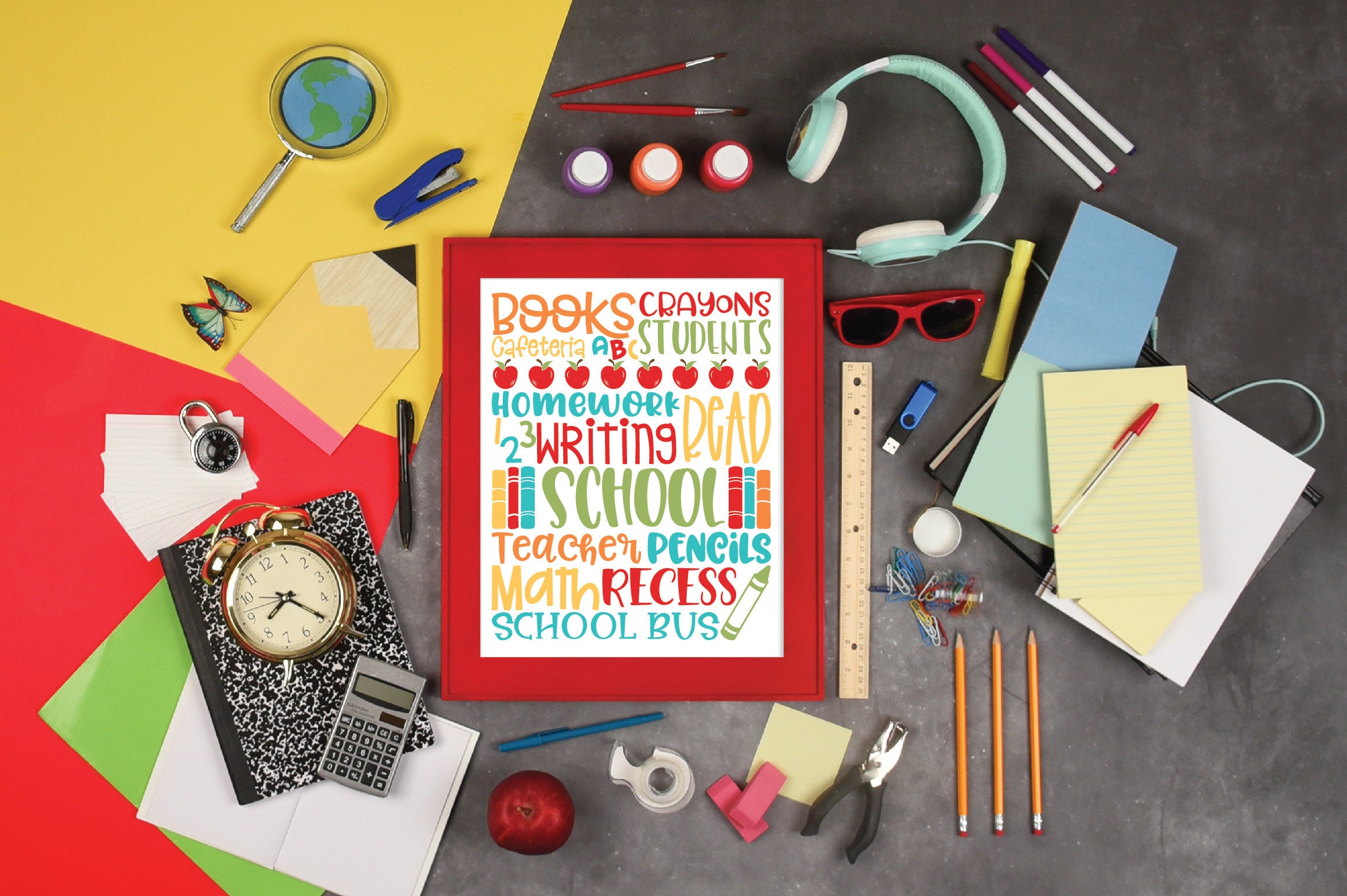 School Subway Art SVG Cut File Back to School SVG Clip Art - Etsy