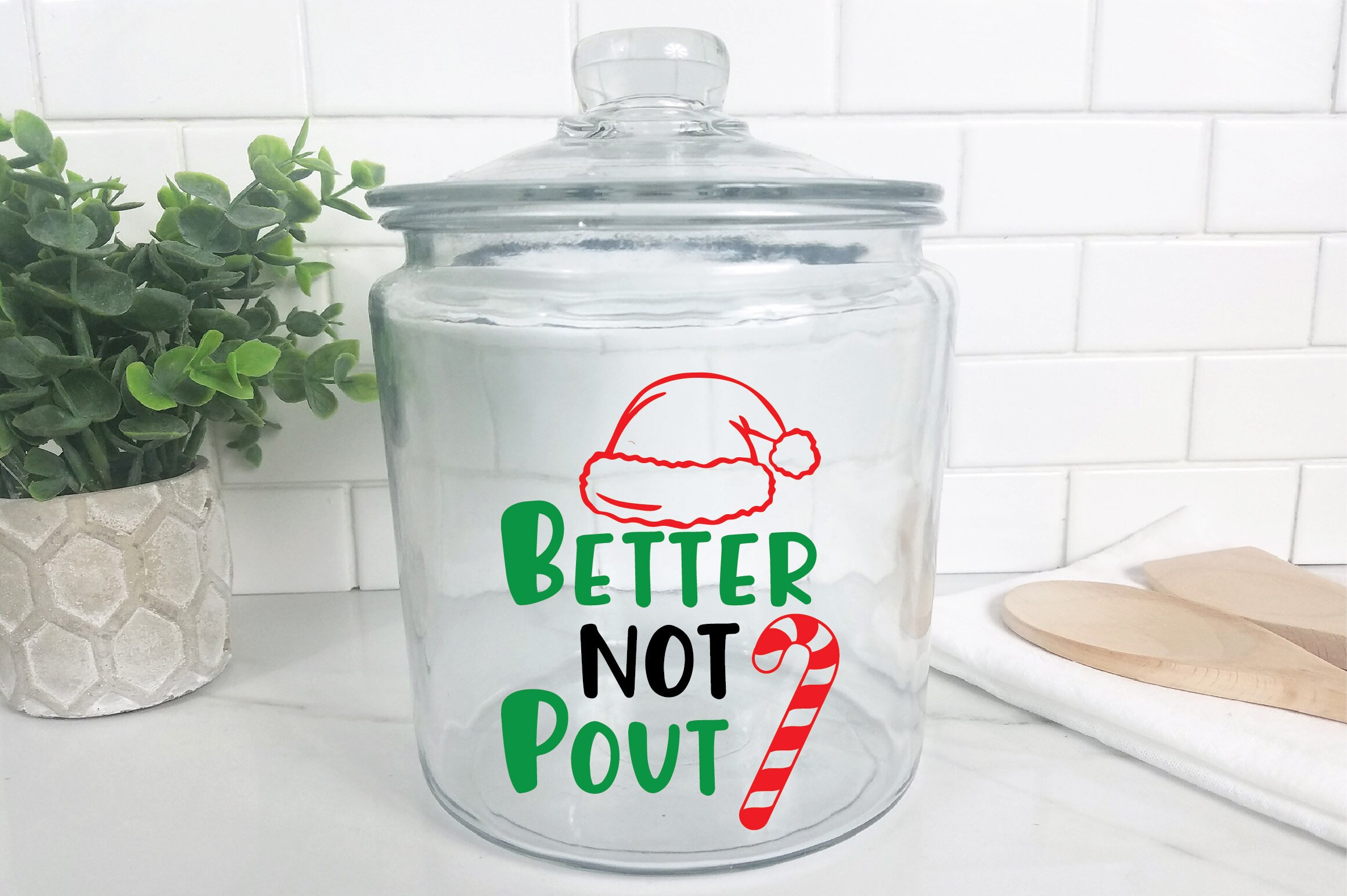 Better Not Pout SVG Cut File Christmas SVG Christmas Clip | Etsy