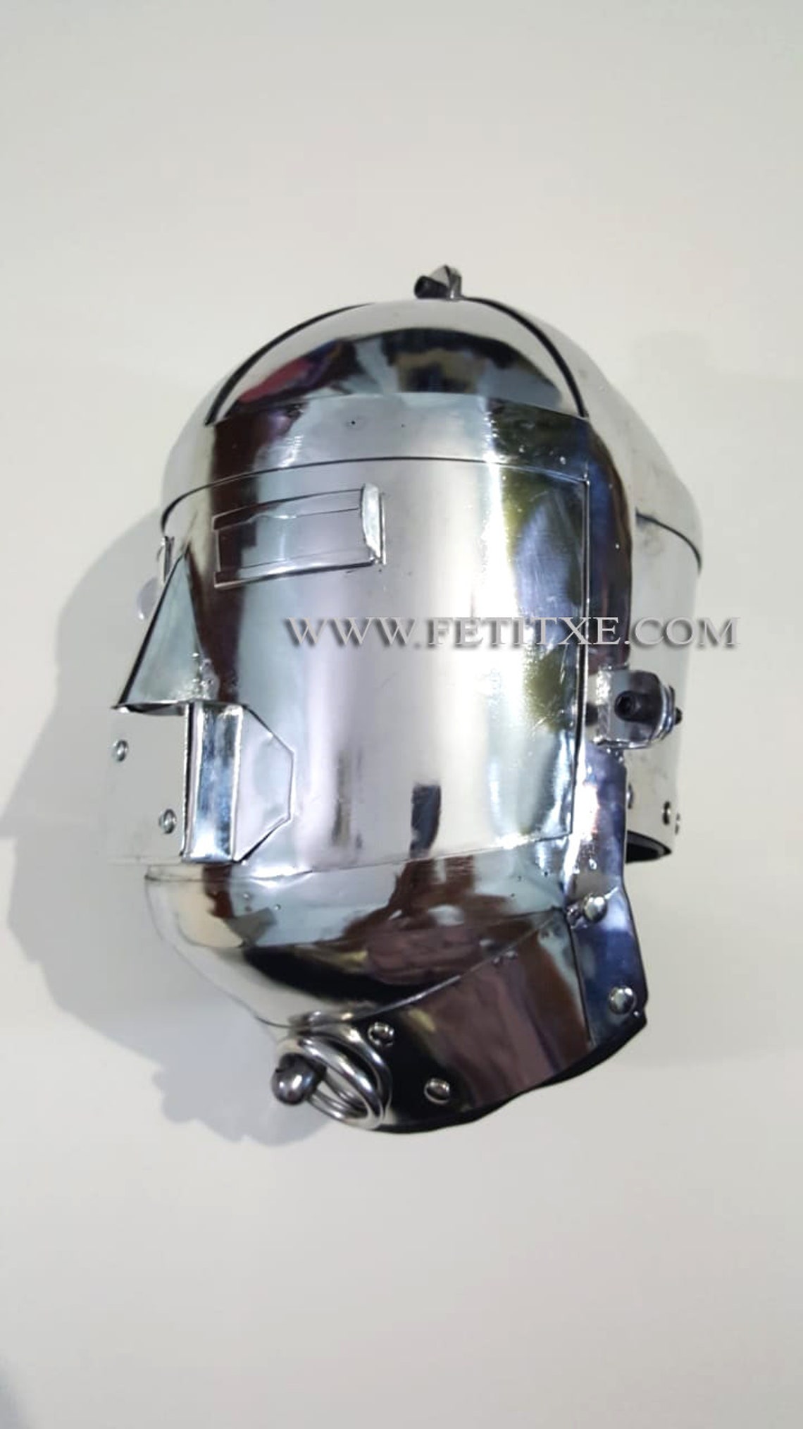 Steel Medieval Bondage Head Cage With Padlock - Etsy UK