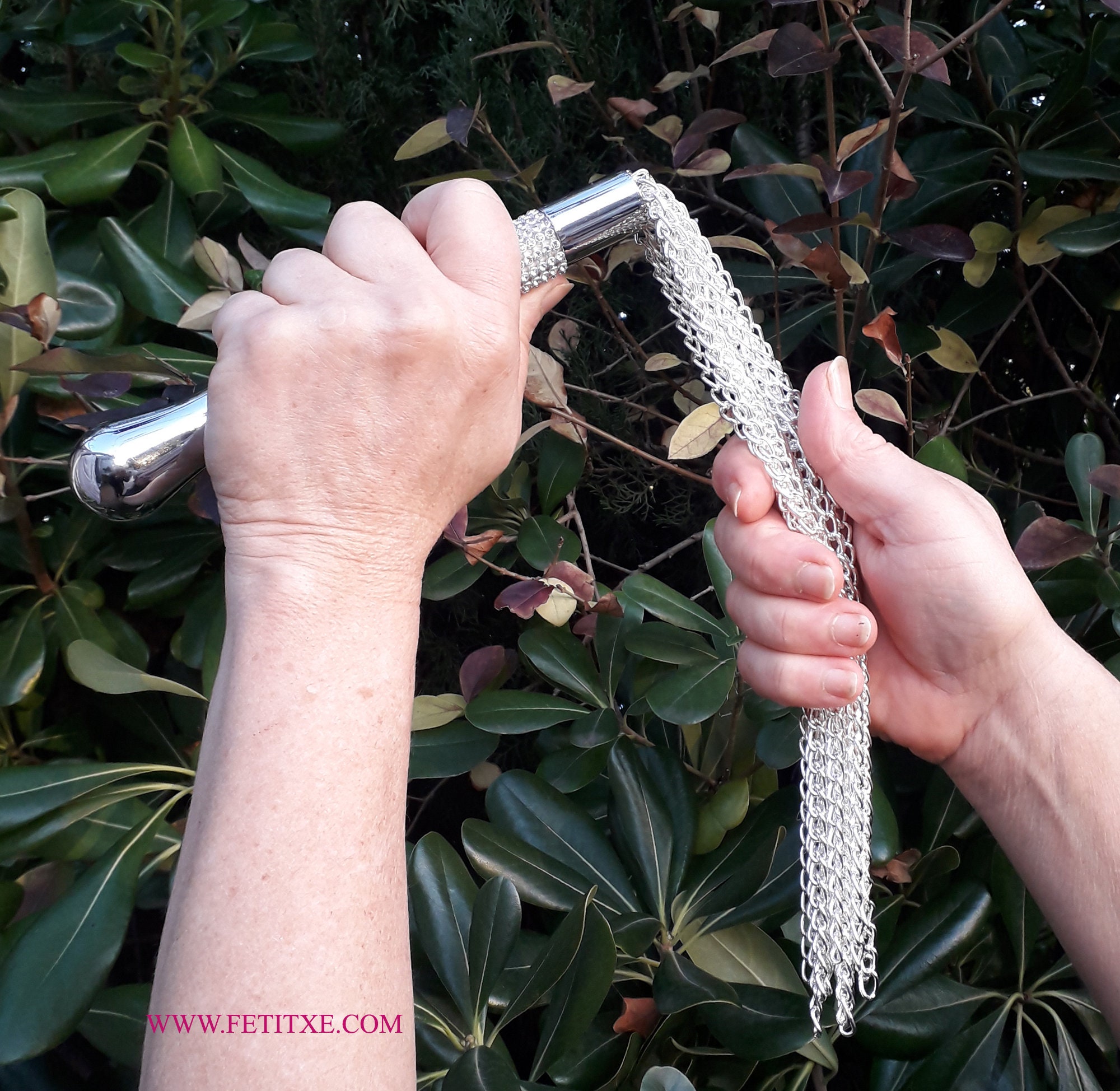 Diamond Metal Chain Flogger Luxury Elegant Ketten-peitsche Latigo ...