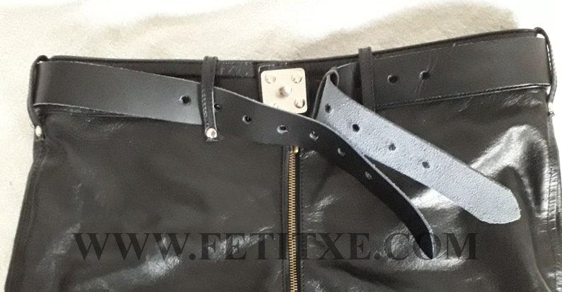 Genuine Leather Bondage Lockable Chastity Shorts - Etsy UK