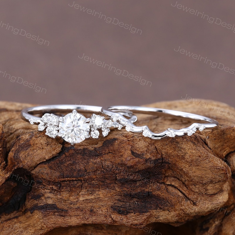 Unique Dainty Engagement Ring - Etsy