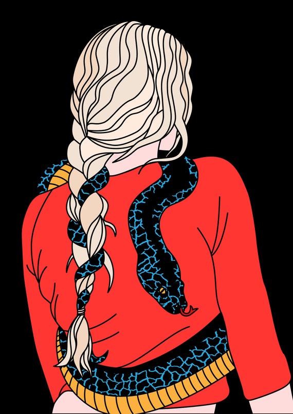 Girl Turns Into Snake