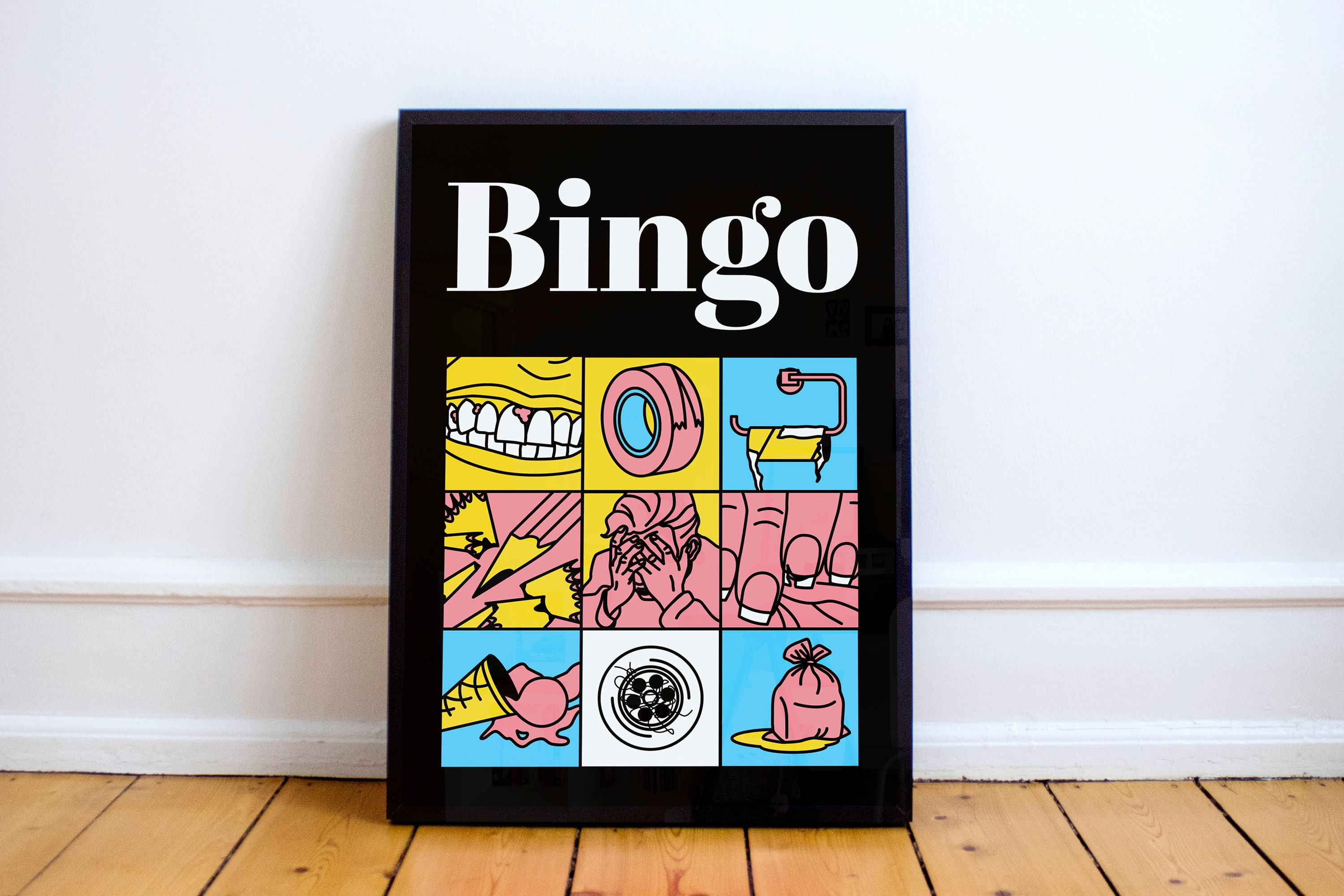 Bingo. Fail. Catastrophy. Comic. Big Little Problems. - Etsy