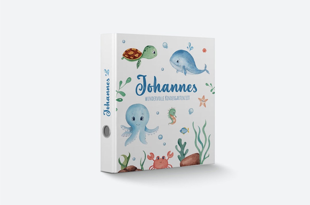 Collector's Folder underwater Portfolio A4 Folder Daycare Folder ...