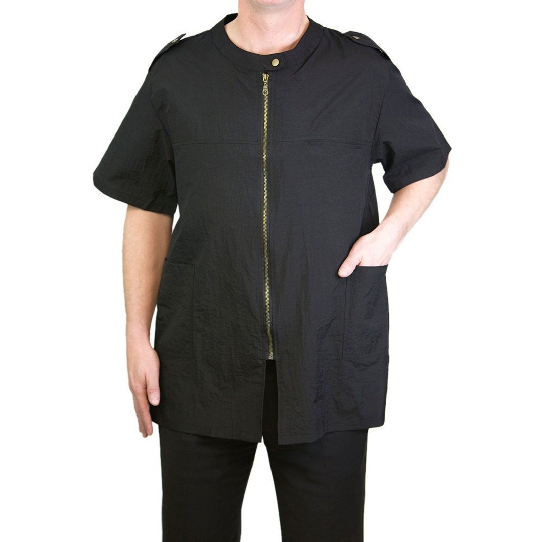 Colin Barber Jacket With Custom Name Logo Embroidery Haircut Barber ...