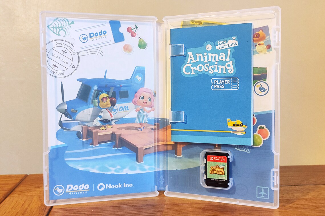 Animal Crossing: New Horizons Player Pass Booklet V2 - Etsy