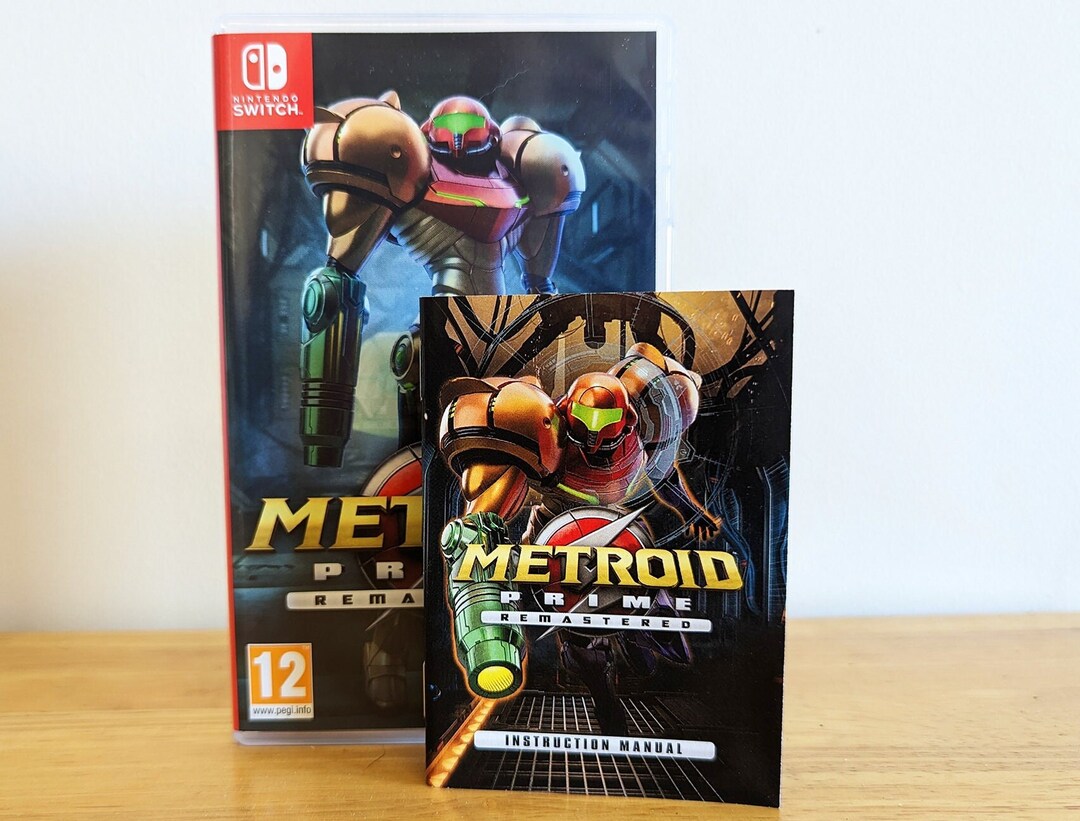 Metroid Prime Remastered Manual - Etsy