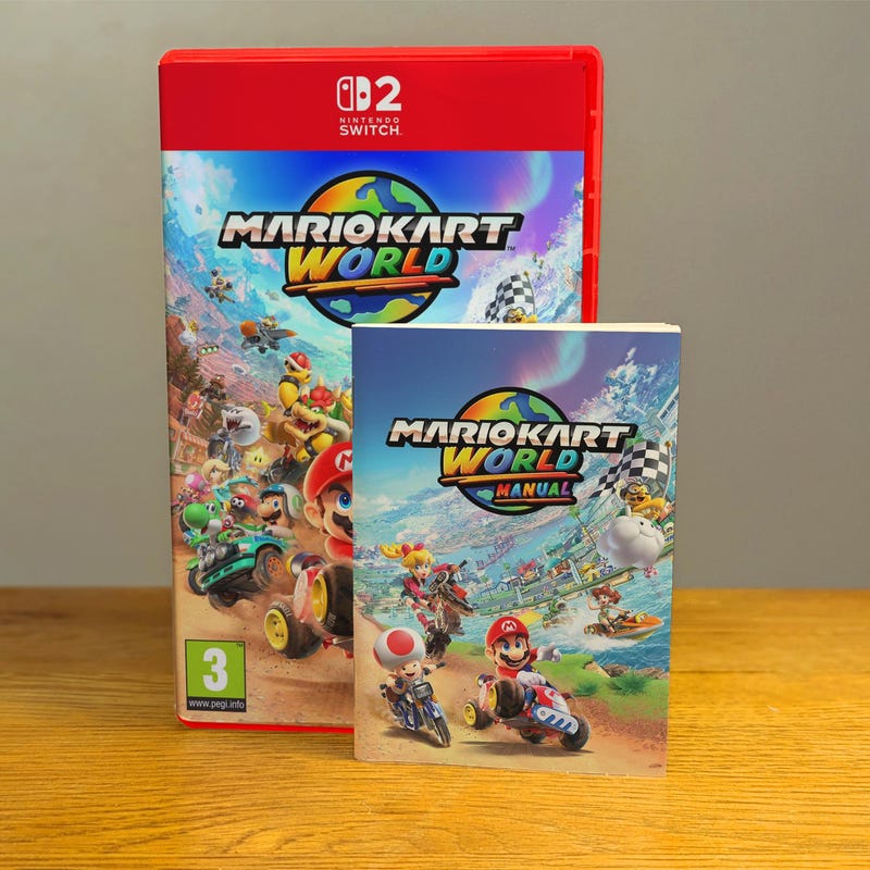 Mario Kart Game Cover - Etsy