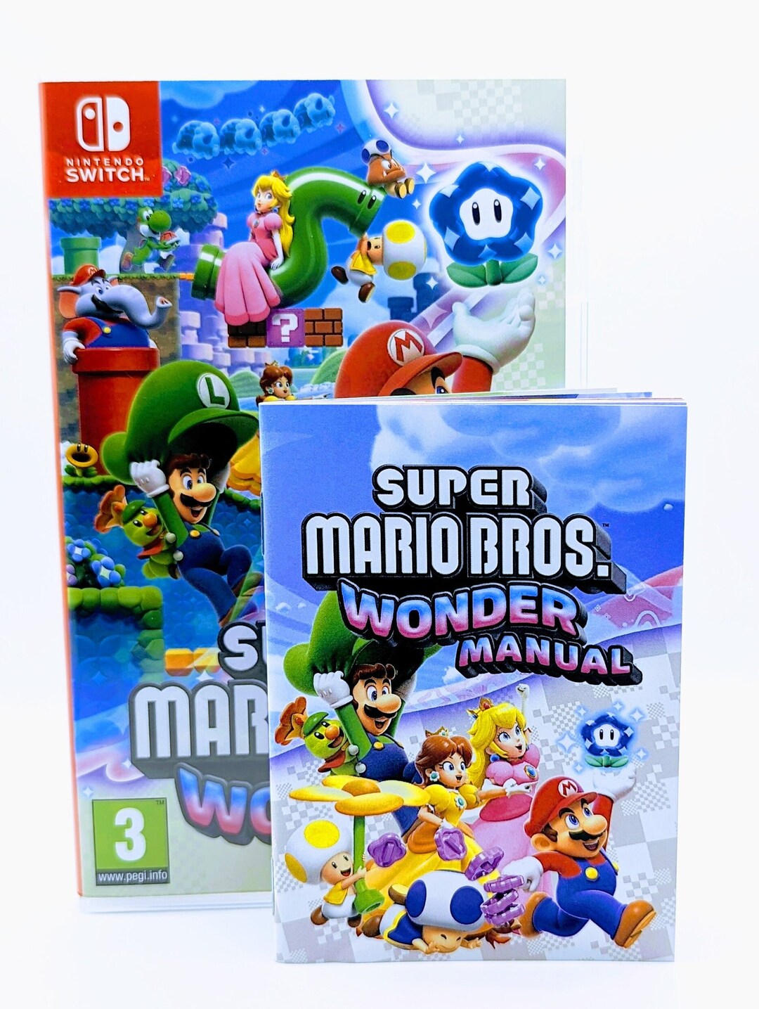 Super Mario Bros. Wonder Manual - Etsy