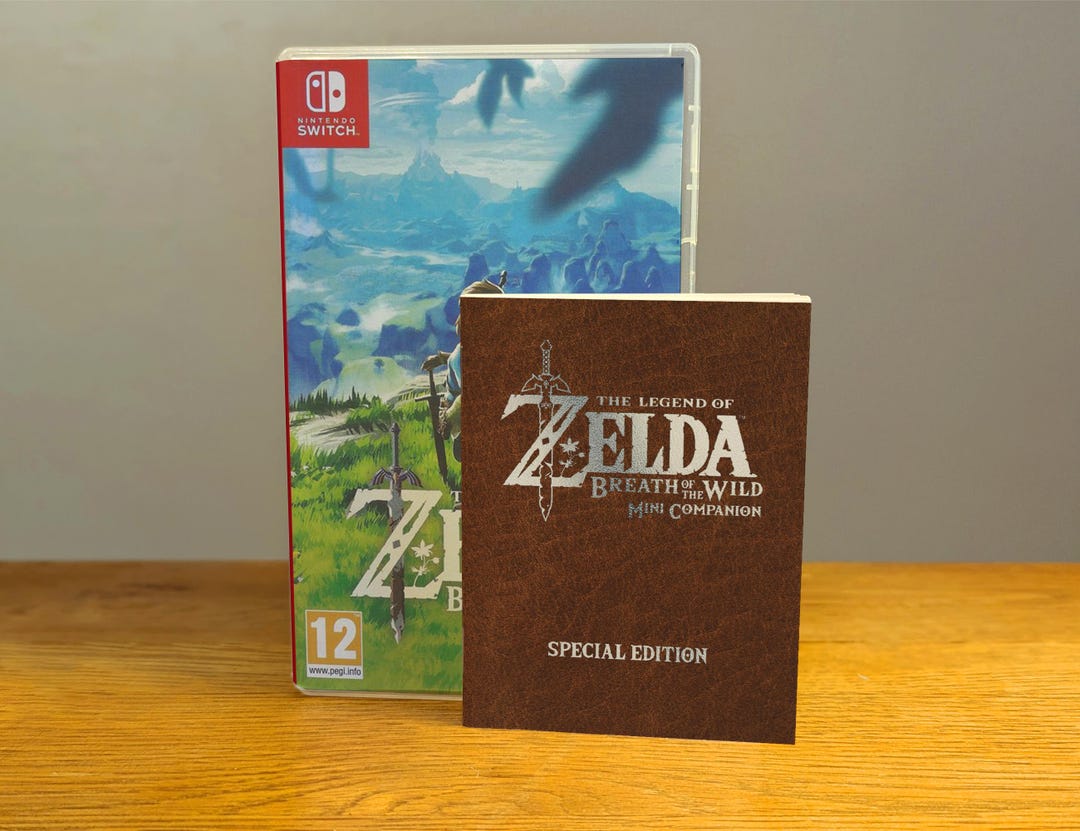 The Legend of Zelda: Breath of the Wild Mini Companion Booklet *SPECIAL ...