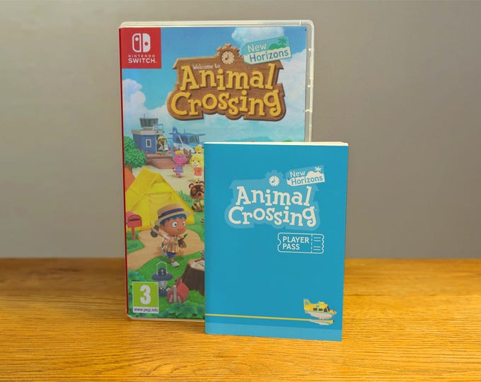 Animal Crossing: New Horizons Player Pass Booklet V2 - Etsy
