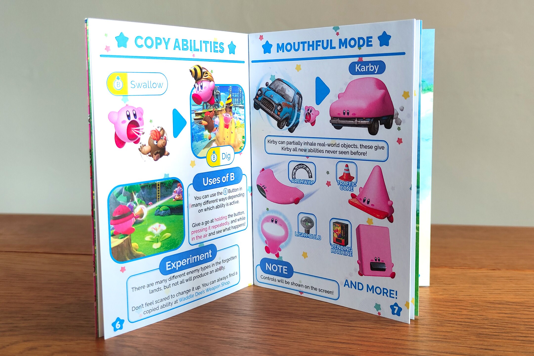 Kirby and the Forgotten Land Manual - Etsy