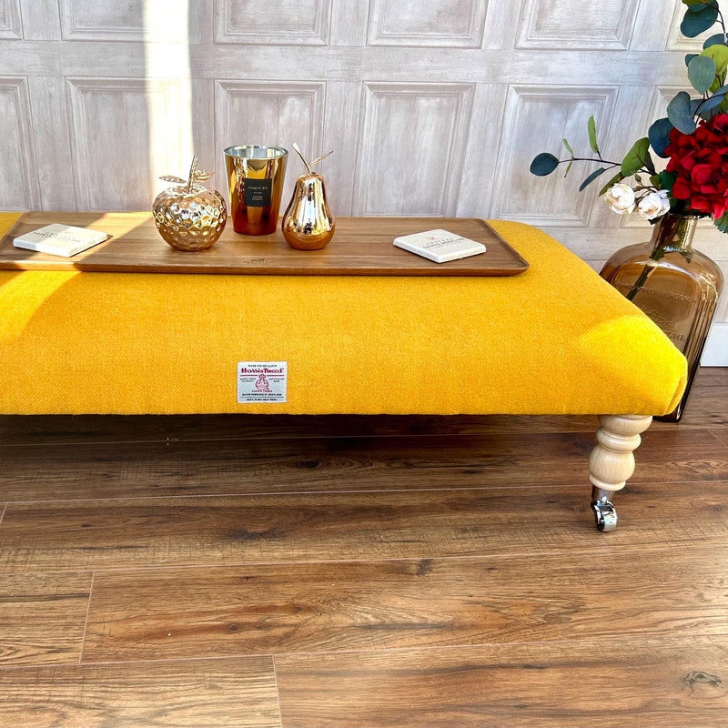Footstool Coffee Table - Etsy UK