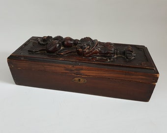 Antique wood box | Etsy